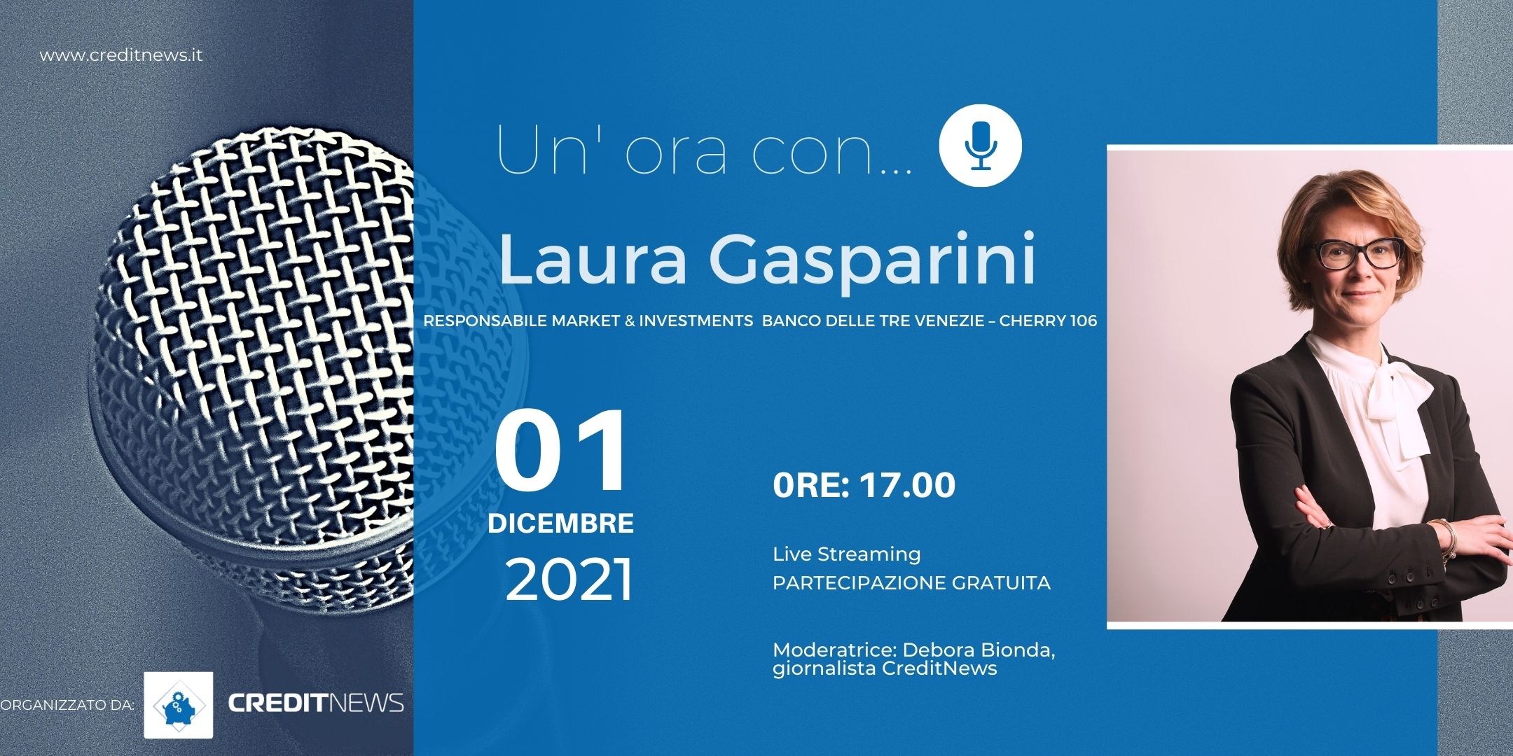Un'ora con... Laura Gasparini, Responsabile Market & Investments Banco ...